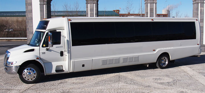 Private Shuttle Bus - Forward Facing Seating - Group Tour Bus ...