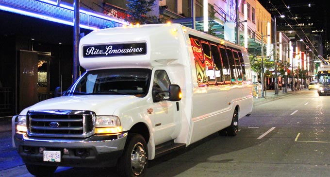 Vancouver Concert Limo and Party Bus Event Transportation Services
